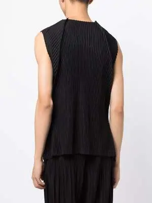 Issey Miyake Mc August Pleated Tank Top