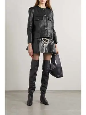 Khaite Laybin Leather Jacket