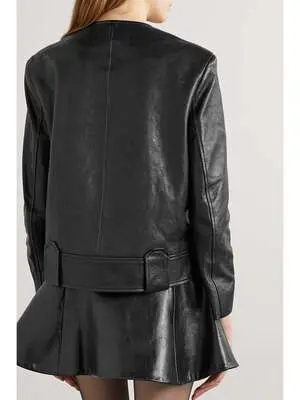 Khaite Laybin Leather Jacket