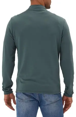 THREADS 4 THOUGHT Kace Quarter Zip Pullover - Seagrass