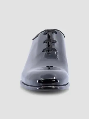 Santoni Patent Leather Oxfords