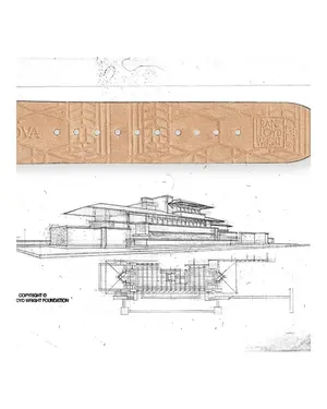 Bulova Frank Lloyd Wright Robie House 30.5mm Watch