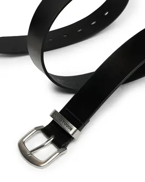 Rodd & Gunn Farmlands Leather Belt - Black