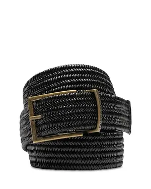 Rodd & Gunn Rodd & Gunn Stirling Stretch Woven Belt Nero