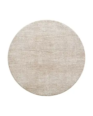 LIVABLISS Masterpiece Mpc-2306 Round Area Rug, 5'3 X 5'3 - Taupe/brown