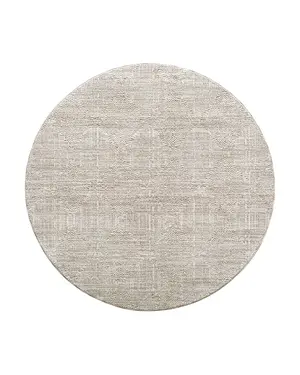 LIVABLISS Masterpiece Mpc-2312 Round Area Rug, 6'7 X 6'7 - Taupe/brown