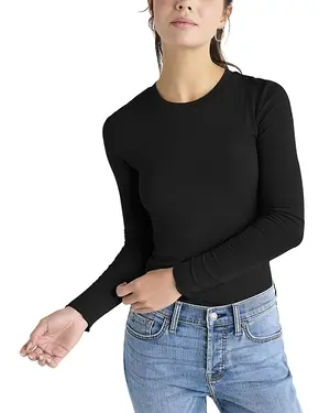 Splendid Long Sleeve Tee - Black