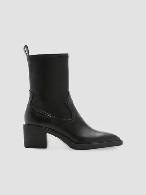 La Canadienne Parks 63mm Leather Block Heel Boots