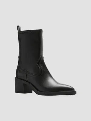 La Canadienne Parks 63mm Leather Block Heel Boots