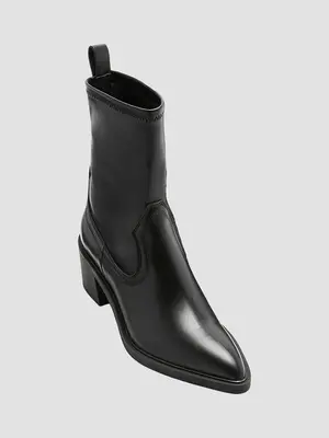 La Canadienne Parks 63mm Leather Block Heel Boots