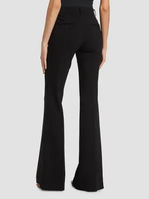 Michael Kors Haylee Flare Trousers - Black