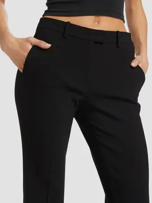 Michael Kors Haylee Flare Trousers - Black