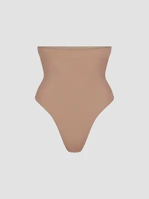 SKIMS Seamless Sculpt High-waisted Thong - Sienna