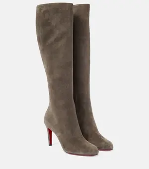 Christian Louboutin Round Toe Boots For Women