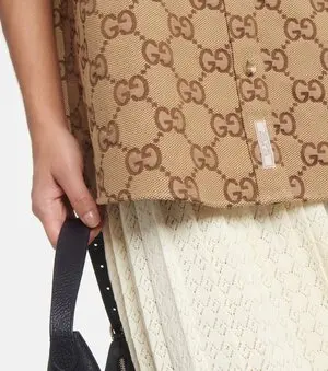 Gucci Maxi Gg Canvas Shirt