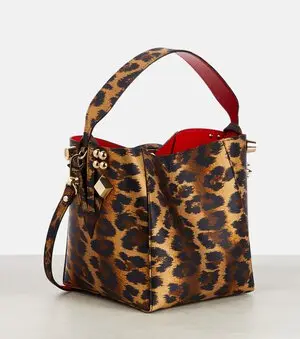 CHRISTIAN LOUBOUTIN Cabachic Mini Bucket Bag - Multicoloured