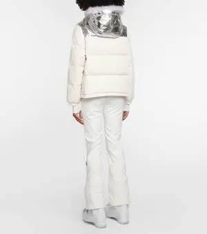 YVES SALOMON Shearling-trimmed Down Jacket
