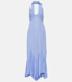 Khaite Candita Silk Maxi Dress