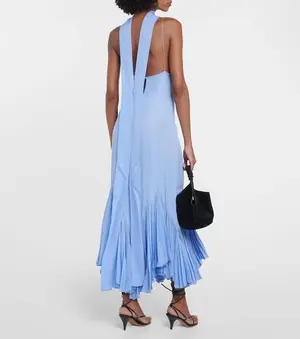 Khaite Candita Silk Maxi Dress