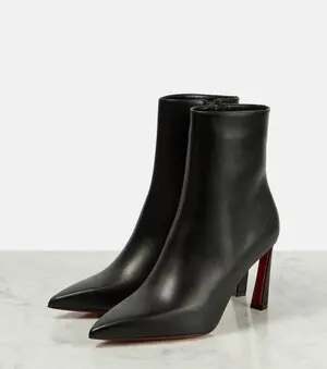 CHRISTIAN LOUBOUTIN Condora 85 Leather Ankle Boots
