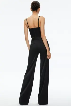 Alice + Olivia Damia Ruched Bustier Top