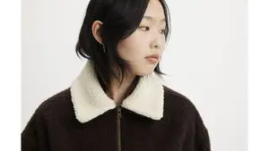 LEVI'S Baby Bubble Wool Sherpa Trucker Jacket