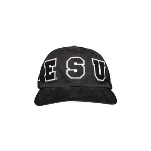 Supreme Spellout 6-panel Cap - Black