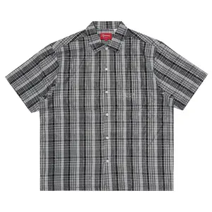 Supreme Metallic Plaid Short-sleeve Shirt
