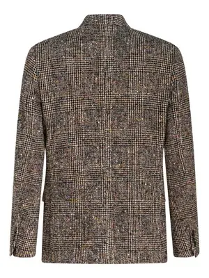 Etro Notched-lapels Check-pattern Blazer