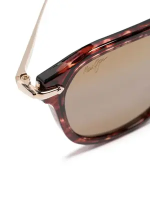 Maui Jim Alika Geometric Sunglasses