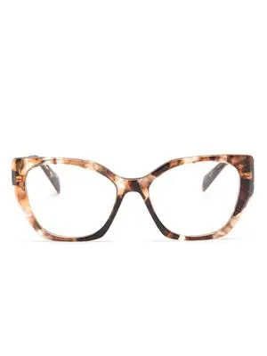 Prada Symbole Cat-eye Frame Glasses