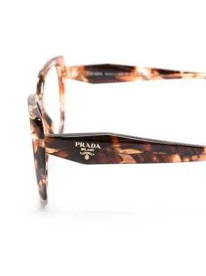Prada Symbole Cat-eye Frame Glasses