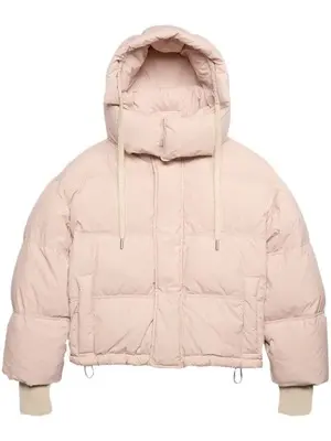 AMI Paris Logo-patch Padded Jacket