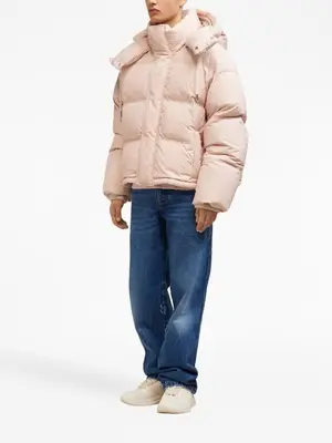 AMI Paris Logo-patch Padded Jacket