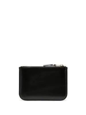 Comme Des Garçons Logo-stamp Leather Coin Purse