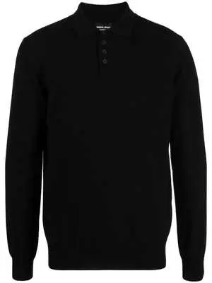Giorgio Armani Cashmere Polo Shirt