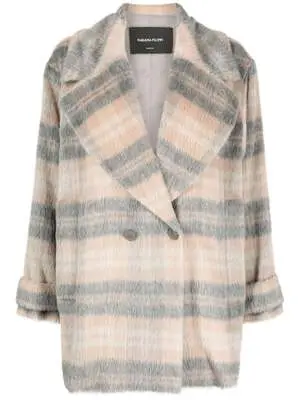 Fabiana Filippi Double-breasted Alpaca Wool Coat