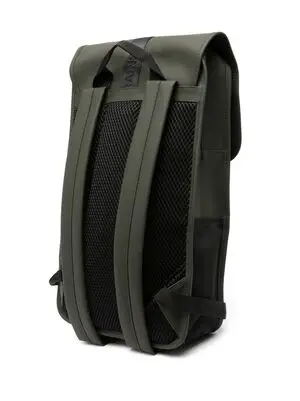 Rains Trails Logo-debossed Backpack - Green