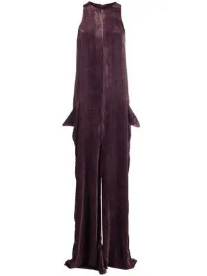 Rick Owens Walrus Velvet Jumpsuit