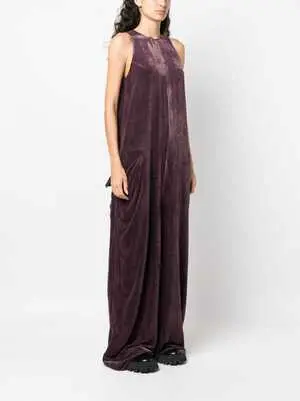 Rick Owens Walrus Velvet Jumpsuit
