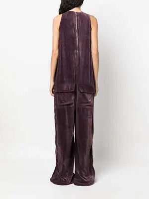 Rick Owens Walrus Velvet Jumpsuit