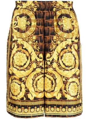 Versace Gold Shorts