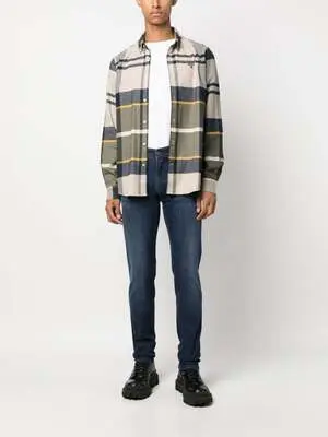 Barbour Plaid-check Pattern Shirt