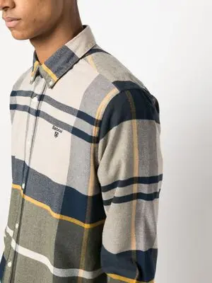 Barbour Plaid-check Pattern Shirt
