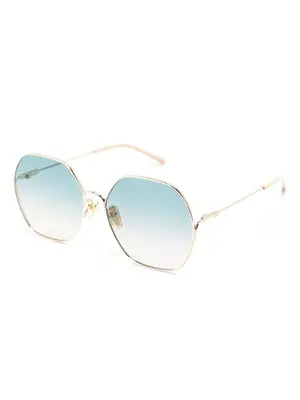 Chloé Oversized Hexagonal Sunglasses