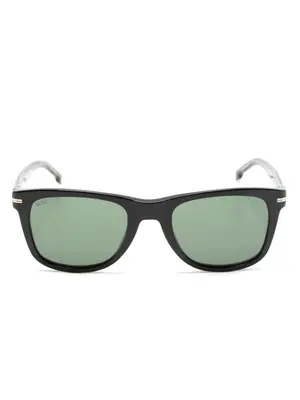BOSS Square-frame Sunglasses - Black