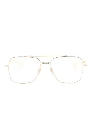 Dita Flight-seven Pilot-frame Glasses - Gold