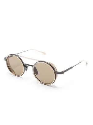 AKONI Eris Round-frame Sunglasses