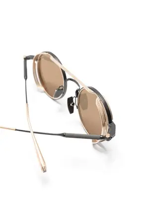 AKONI Eris Round-frame Sunglasses