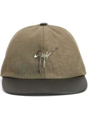 GIUSEPPE ZANOTTI Cohen Logo Cap - Neutrals